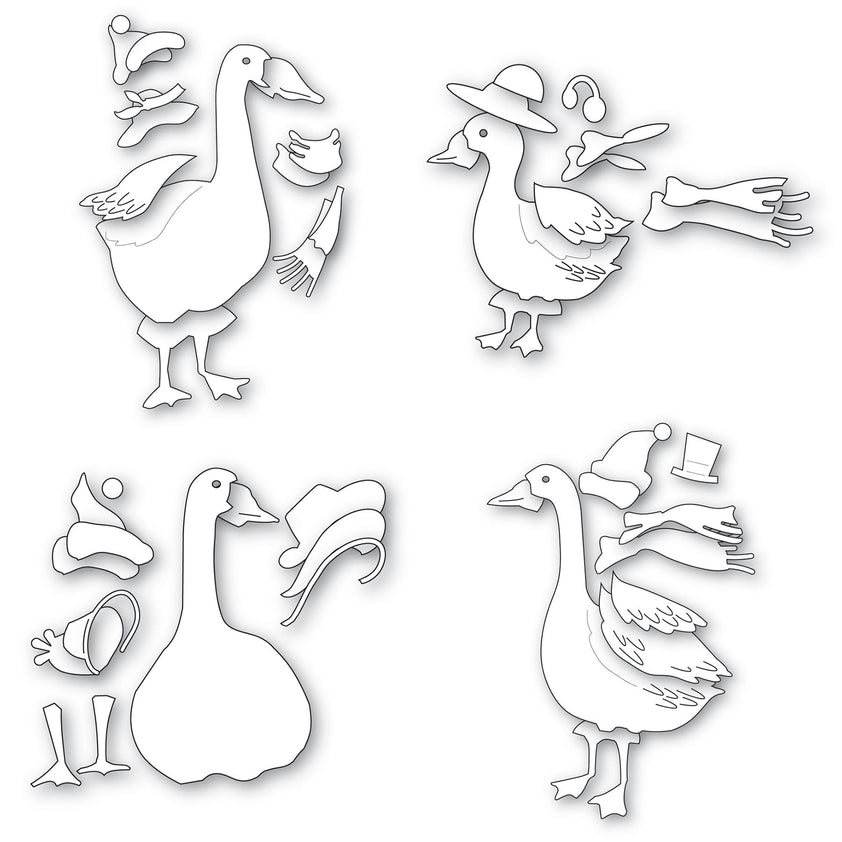 Memory Box Geese Dies Bundle – Simon Says Stamp