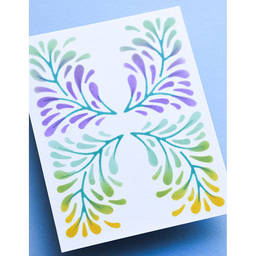 Memory Box Holly and Branches Stencil Set 88629 – Simon Says Stamp