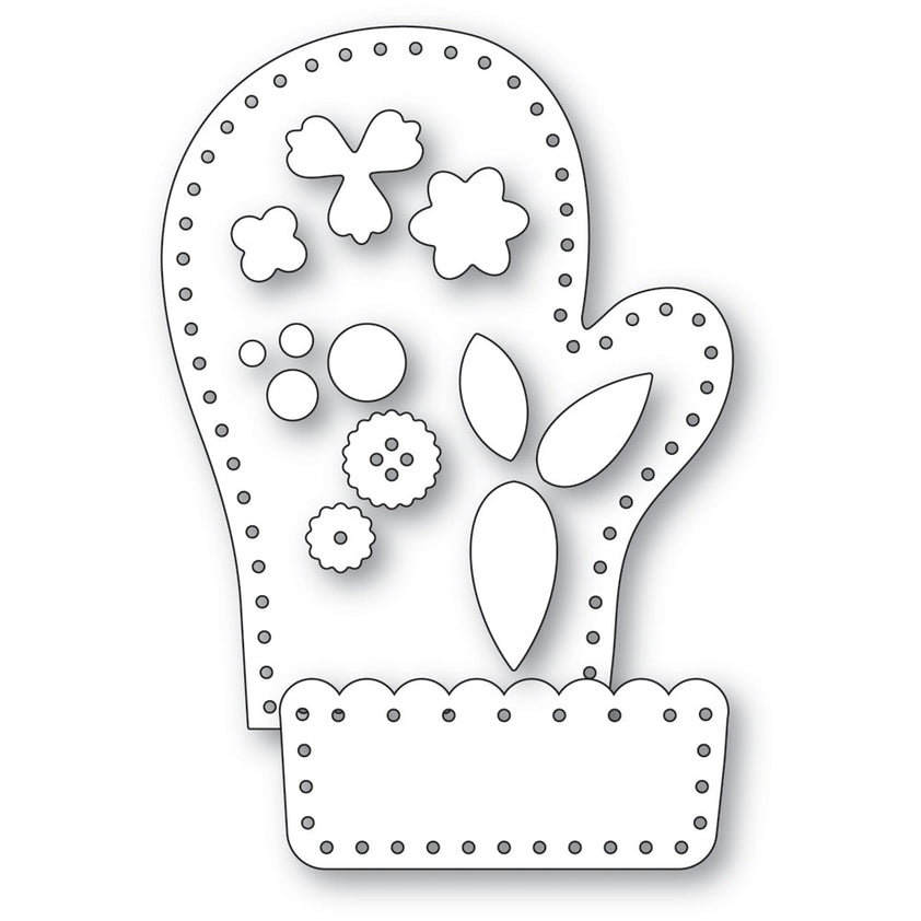 Memory Box Stitchable Mitten Dies 94824 – Simon Says Stamp