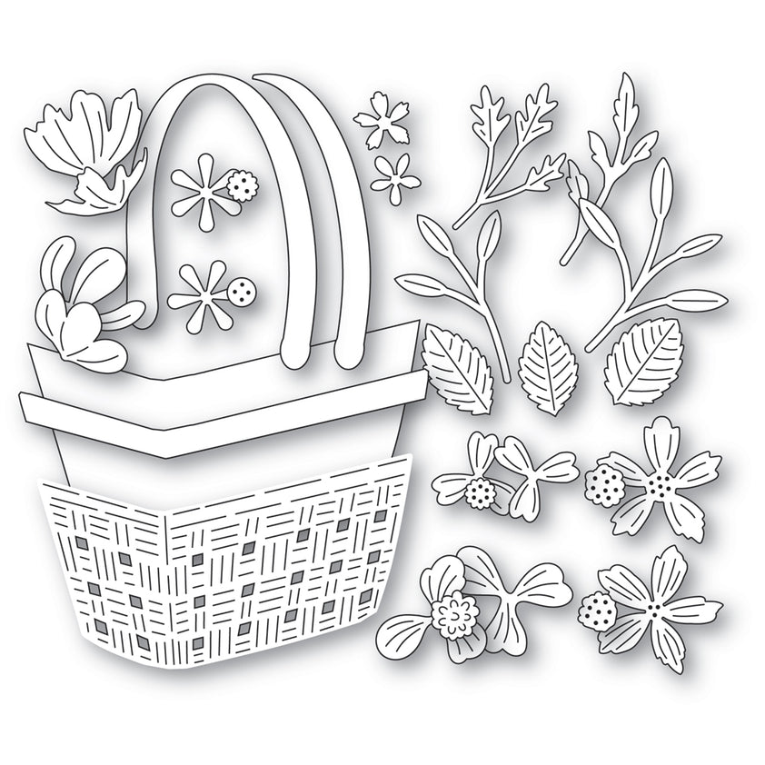 Memory Box Woven Flower Basket Dies 94941 – Simon Says Stamp