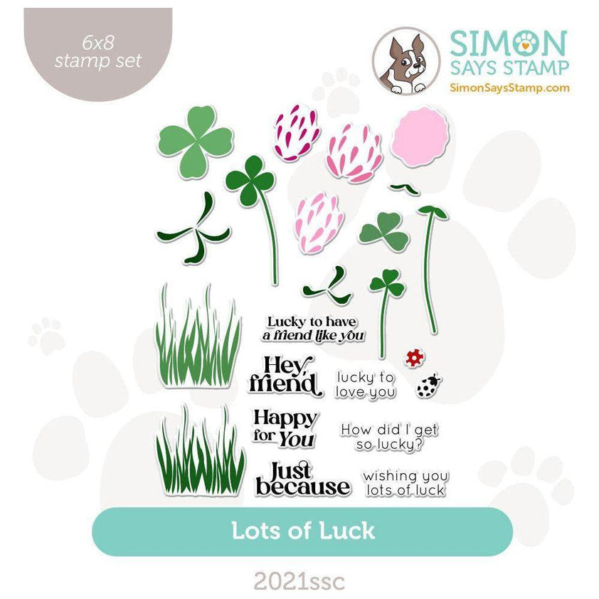 Misti Sticky Mats Grid and Simon Says Stamp Lots of Luck Stamps Bundle