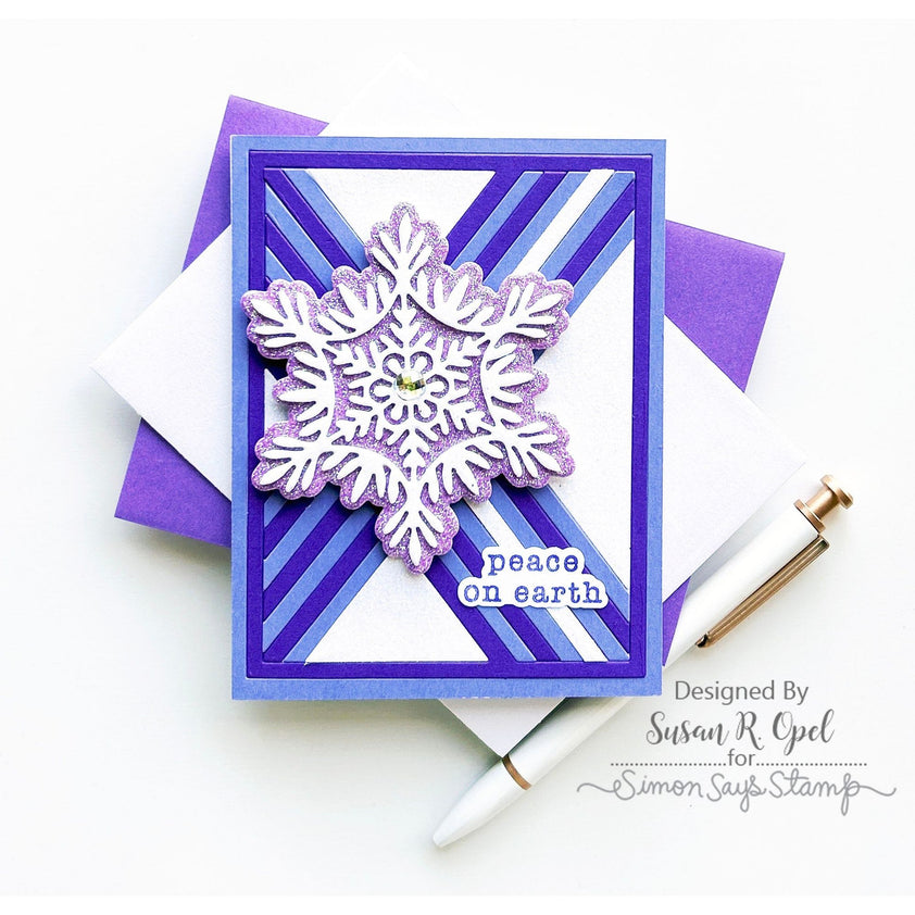 Simon Says Stamp Moving X Cover Wafer Die md112881 Season Of Wonder