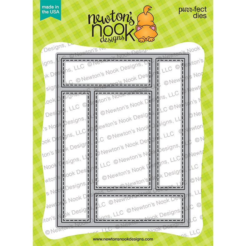 Newton's Nook Designs A2 Card Layout Die nn2403d03 – Simon Says Stamp
