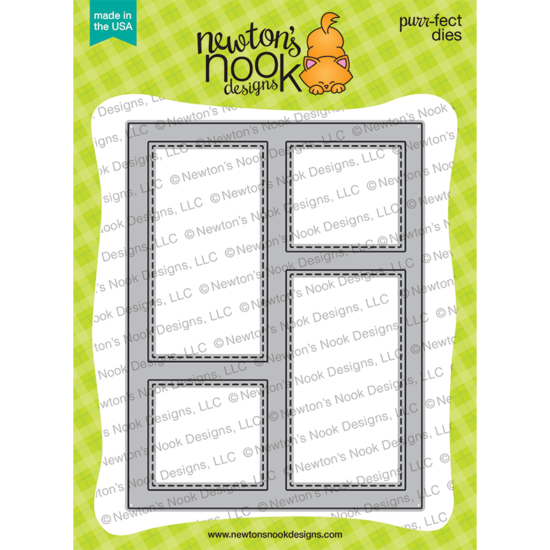 Newton's Nook Designs A2 Card Layout 2 Die nn2407d02 – Simon Says Stamp