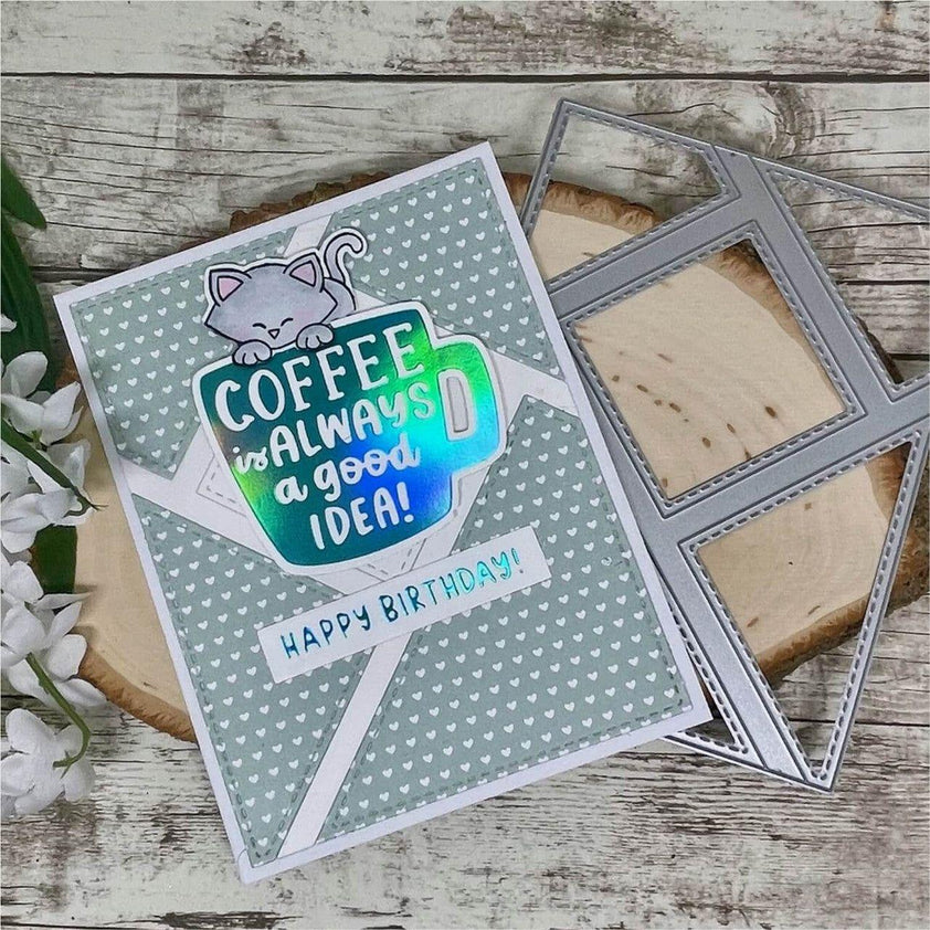 Newton's Nook Designs Fractured Card Layout Die nn2407d03 – Simon Says ...