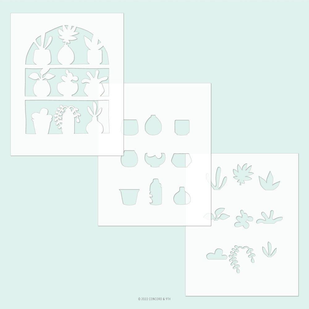 Concord & 9th On My Mind Stencil Set 11847 – Simon Says Stamp