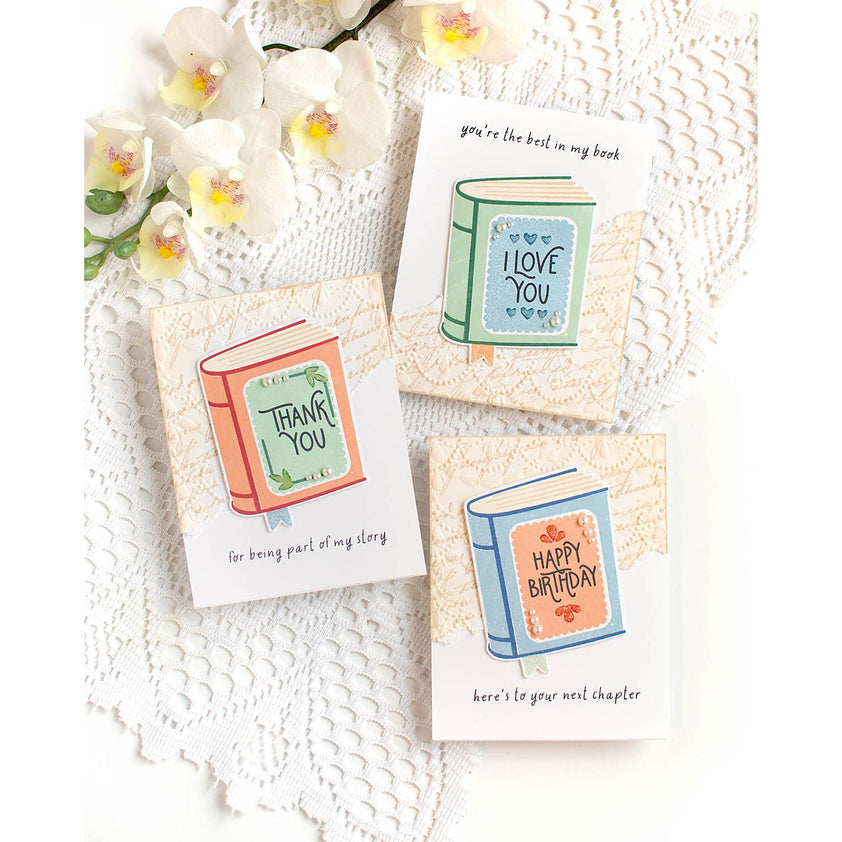 Simon Says Stamps and Dies One for the Books set928ob Favorite Things