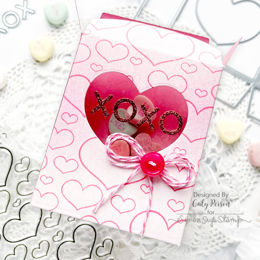 Simon Says Clear Stamp Outline Hearts 1149ssc To Love – Simon Says Stamp