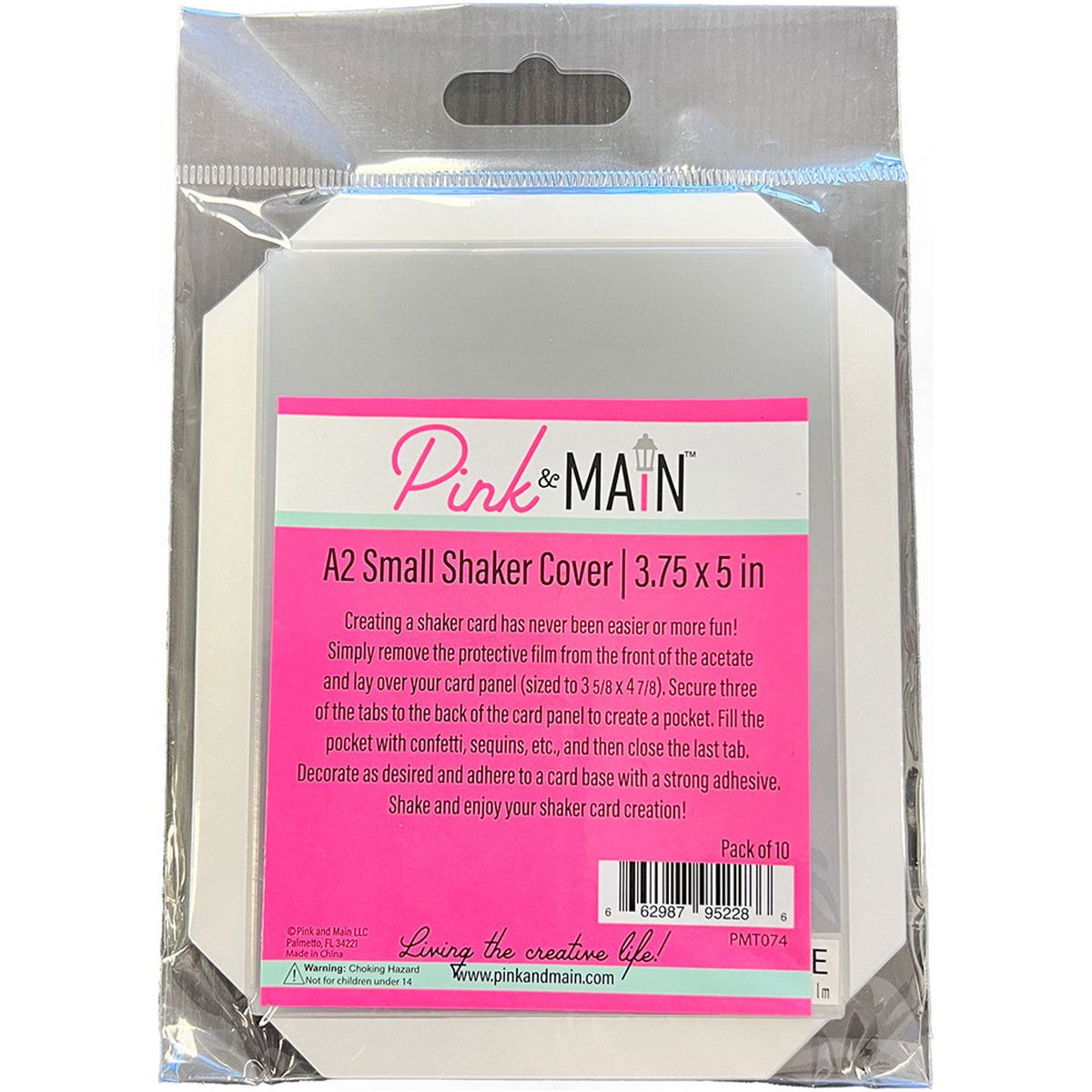 Pink and Main A2 Small Shaker Cover 3.75 X 5 inches pmt074 – Simon Says ...