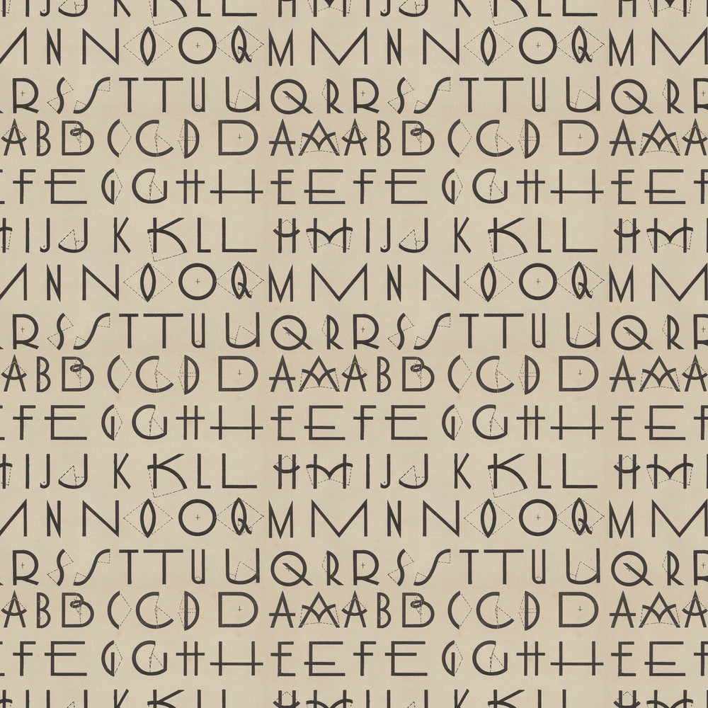 Tim Holtz Fabric By The Yard Charcoal Typography pwth314 Eclectic Elem ...