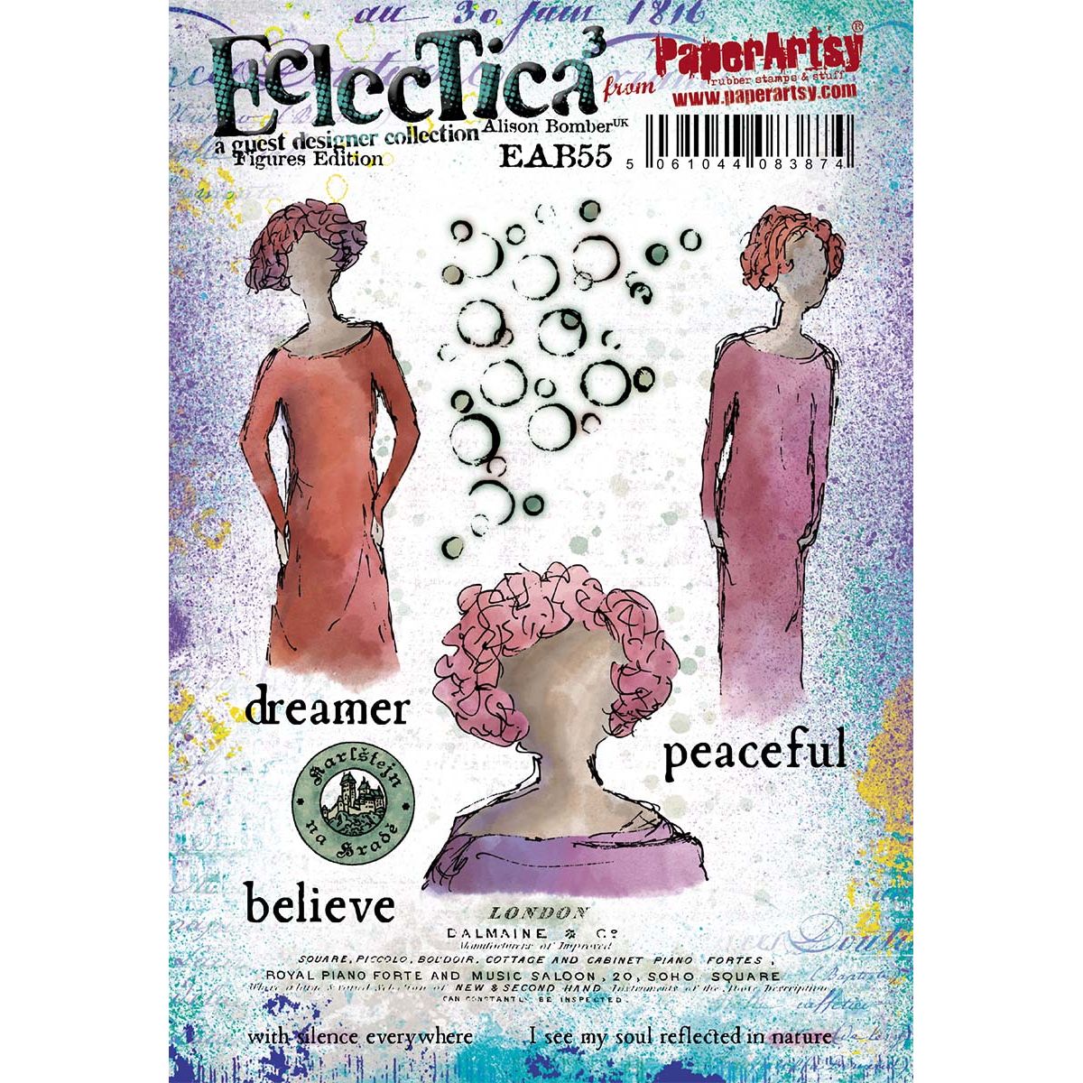 Paper Artsy Alison Bomber Figures Edition Cling Stamps eab55 – Simon ...