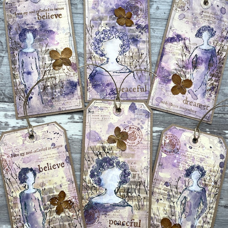 Paper Artsy Alison Bomber Figures Edition Cling Stamps eab55 – Simon ...