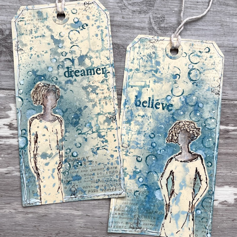Paper Artsy Alison Bomber Figures Edition Stamp and Stencil Bundle ...