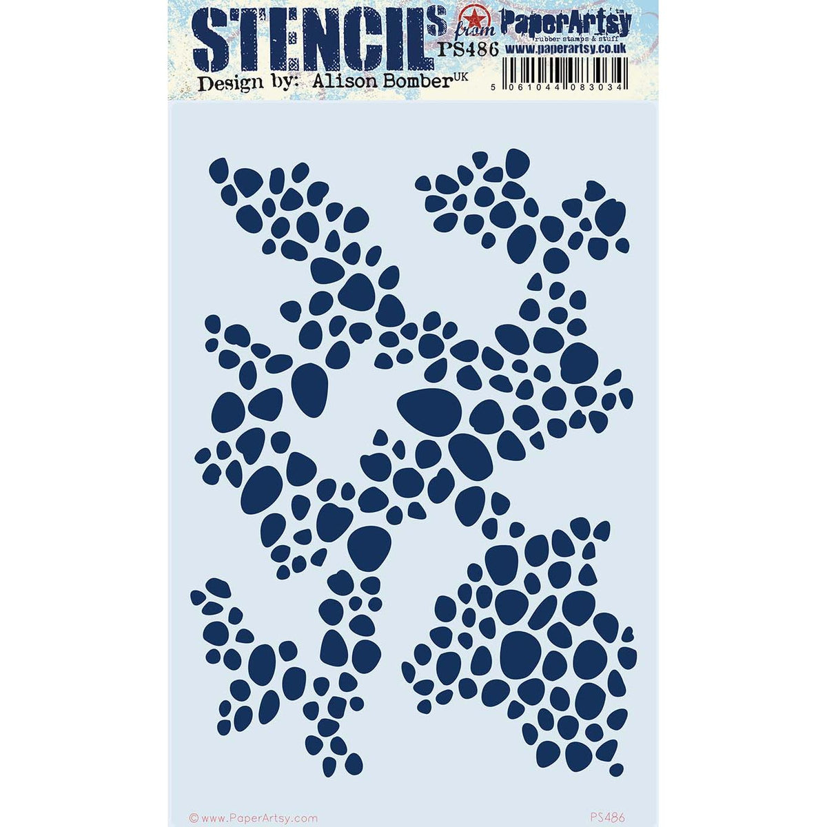 Paper Artsy Alison Bomber Large Stencil ps486 – Simon Says Stamp