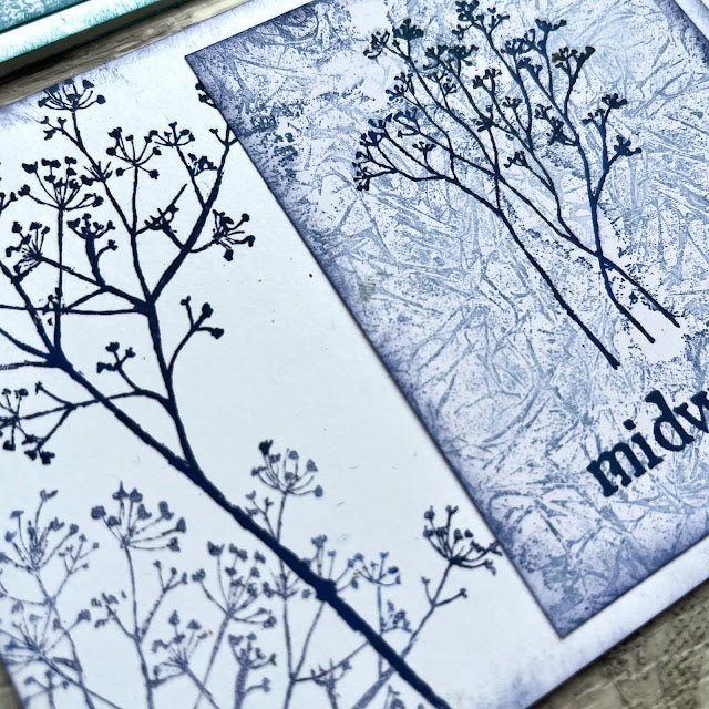 PaperArtsy Alison Bomber Winter Umbels Cling Stamps ab044 – Simon Says ...