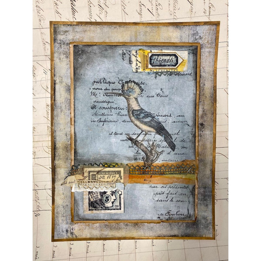 Paper Artsy Birds Printed Tissue pt11 – Simon Says Stamp