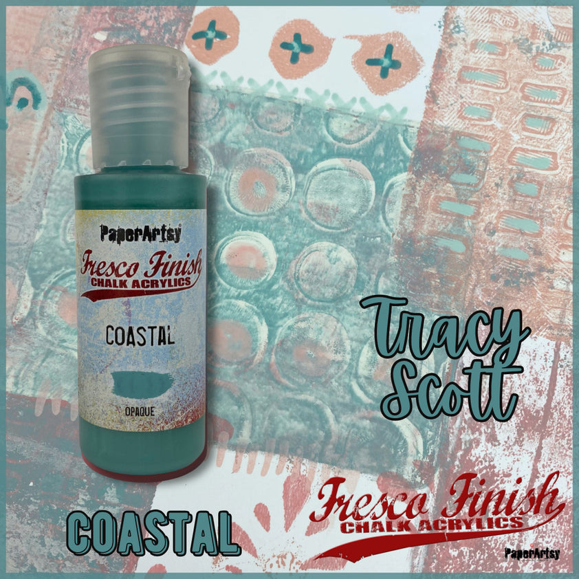 Paper Artsy Fresco Finish Coastal Chalk Acrylic Paint ff237 – Simon ...