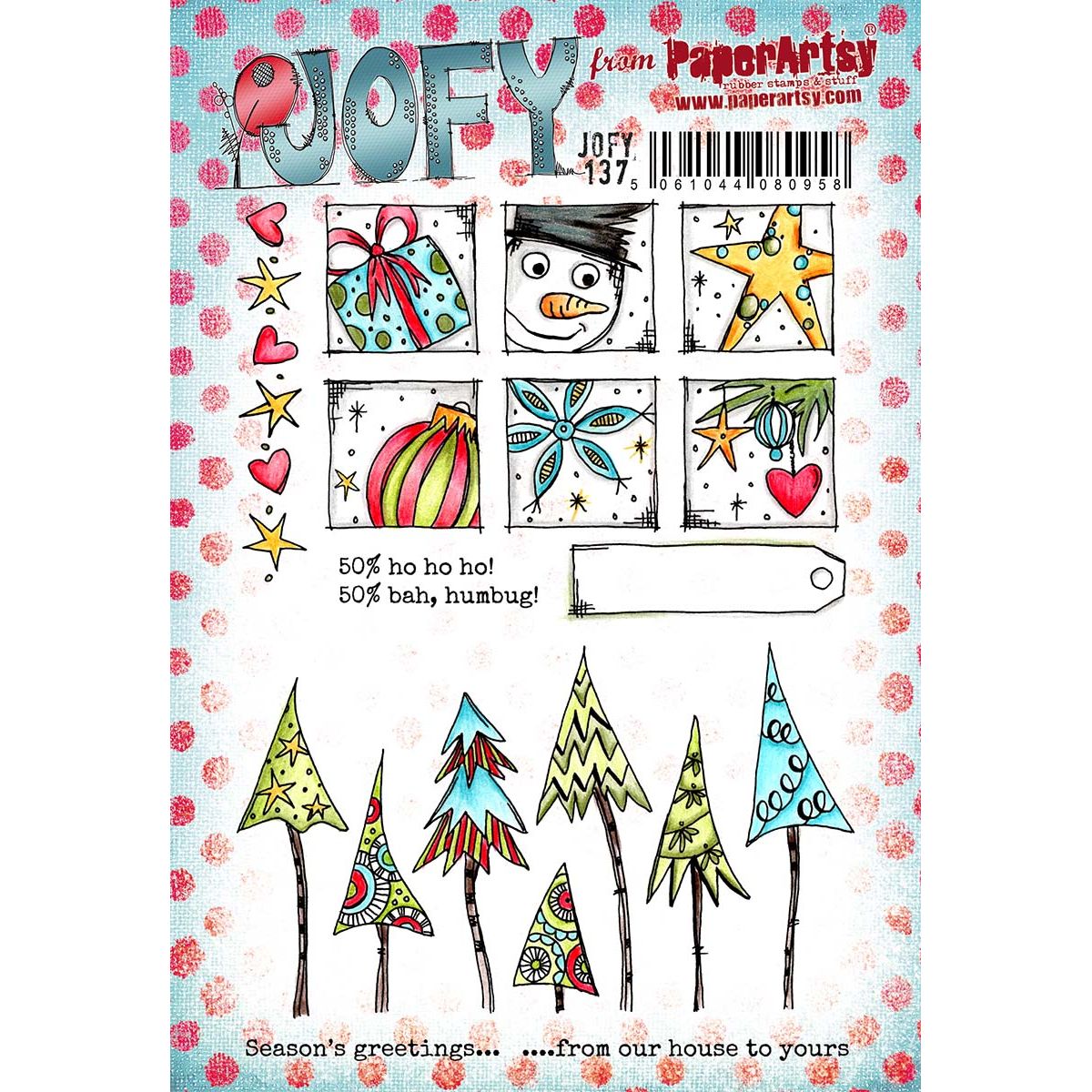 Paper Artsy JoFy 137 Cling Stamps jofy137 – Simon Says Stamp