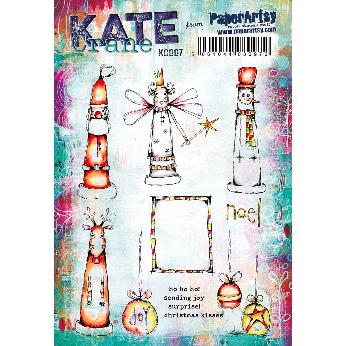 Paper Artsy Kate Crane Cling Stamps kc007 – Simon Says Stamp
