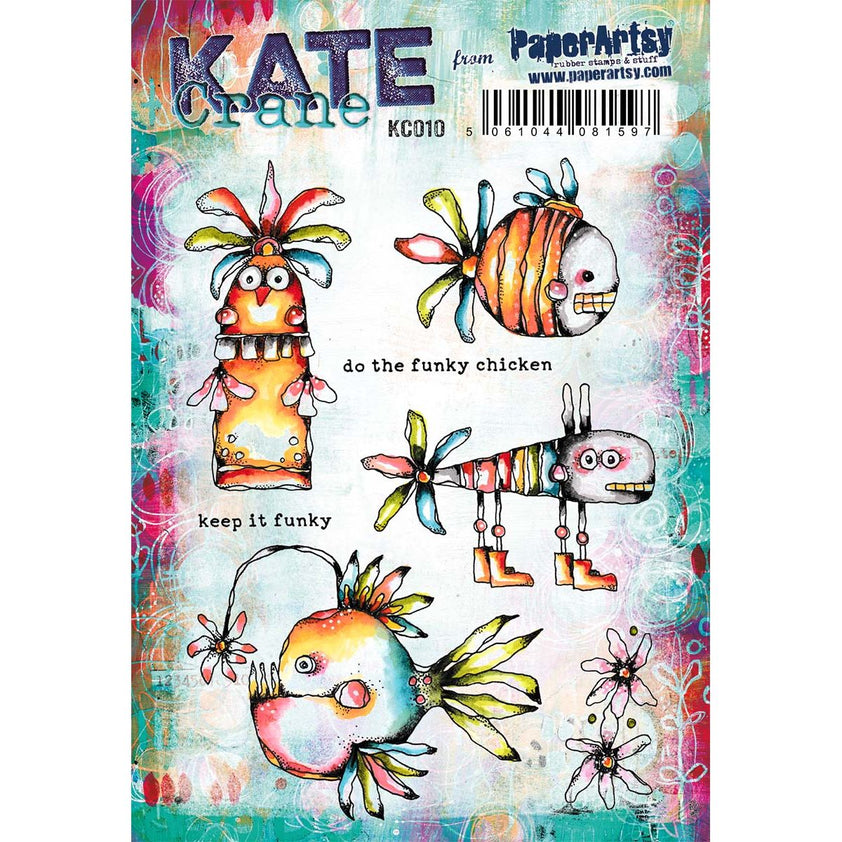 Paper Artsy Kate Crane Cling Stamps kc010 – Simon Says Stamp