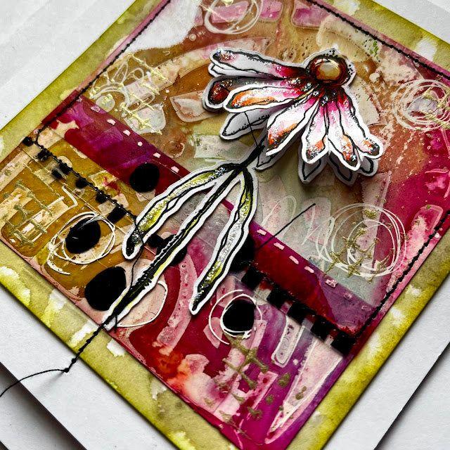 Paper Artsy Kate Crane Mini Stencil pm035 – Simon Says Stamp