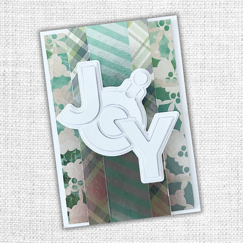 Paper Rose Christmas Bauble Layered Joy Dies 32460 – Simon Says Stamp