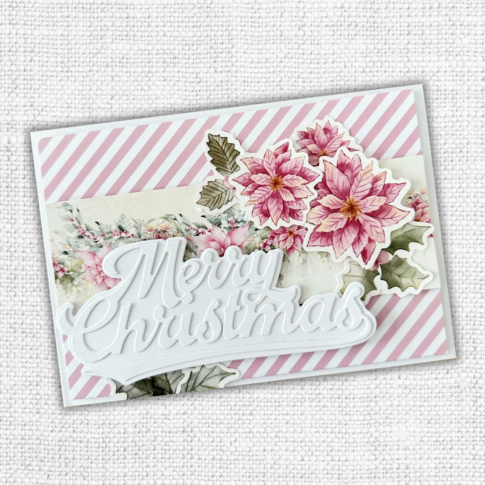 fancy script merry christmas