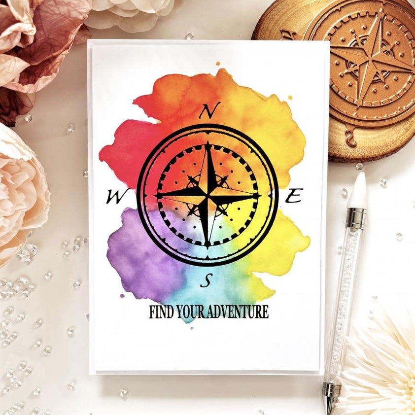 Papertrey Ink Adventure Away Clear Stamp and Die Set* – Simon Says Stamp