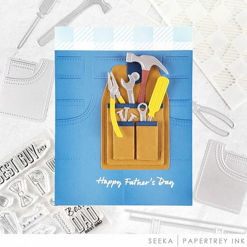 Papertrey Ink Best Dad Clear Stamps 1642 – Simon Says Stamp