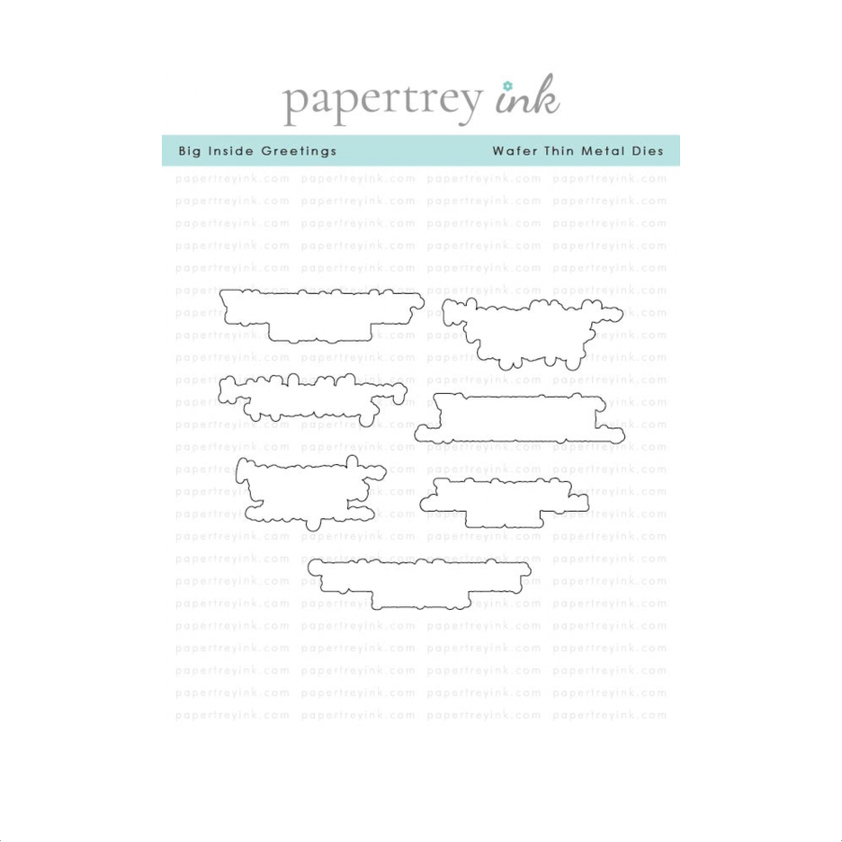 Papertrey Ink Big Inside Greetings Clear Stamp and Die Set – Simon Says ...