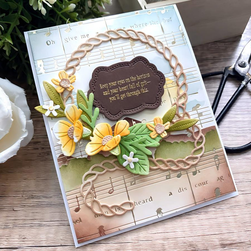 Papertrey Ink Border Bling Lasso Frame Dies pti-0946 – Simon Says Stamp