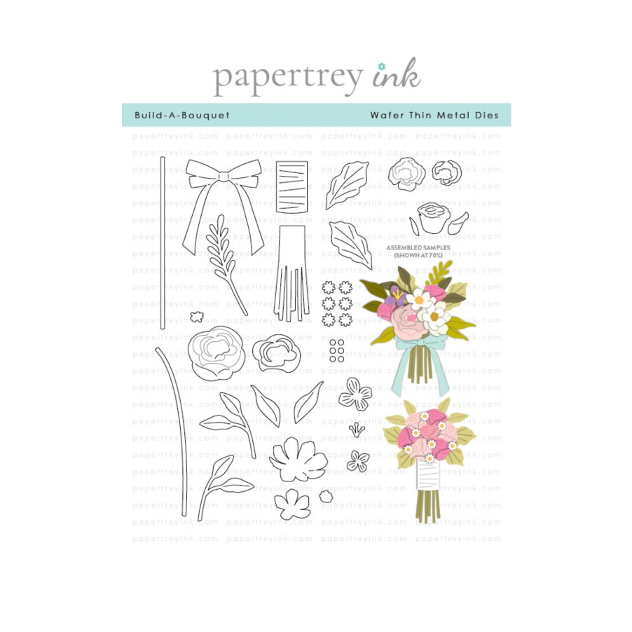Papertrey Ink Build-A-Bouquet Dies pti-1052 – Simon Says Stamp