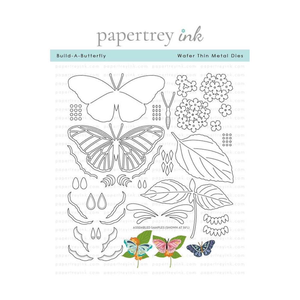 Papertrey Ink Build-A-Butterfly Dies pti-0963* – Simon Says Stamp