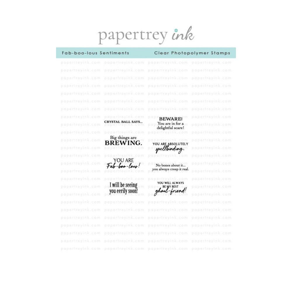 Papertrey Ink Fab-boo-lous Sentiments Clear Stamps 1660 – Simon Says Stamp
