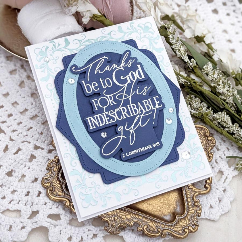Papertrey Ink In Frames Ovals Dies pti-1016 – Simon Says Stamp