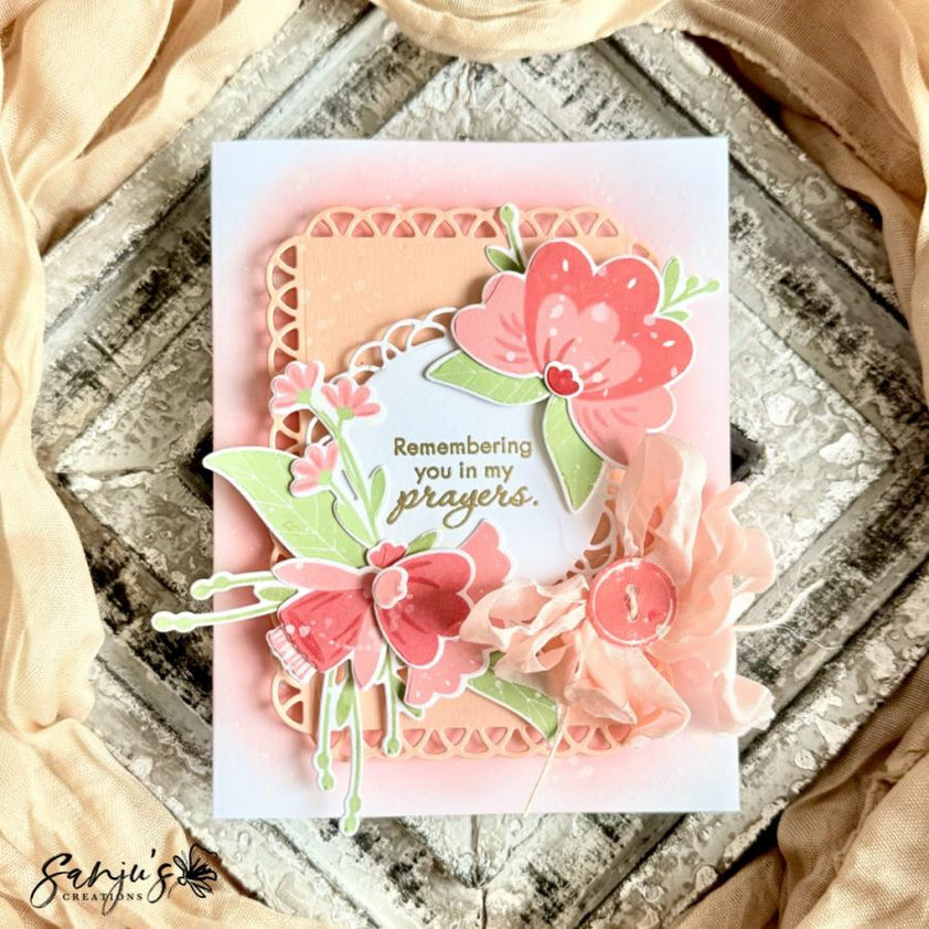Papertrey Ink Love to Layer Laced Edges Dies pti-0895 – Simon Says Stamp
