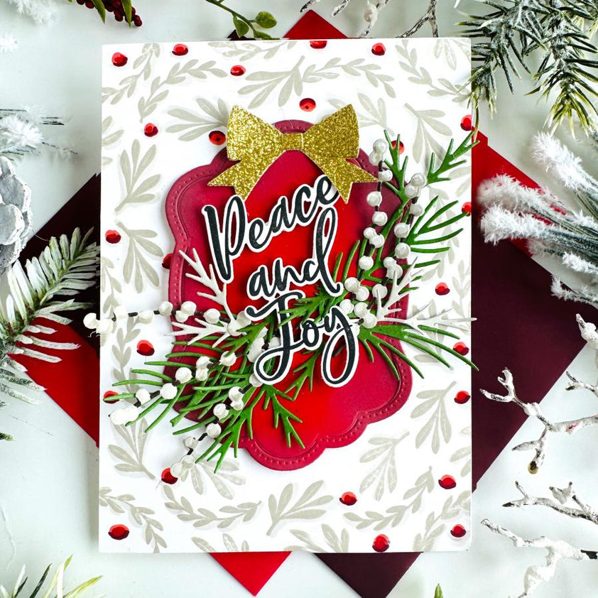 Papertrey Ink Love to Layer Soft Ridges Dies pti-0870 – Simon Says Stamp