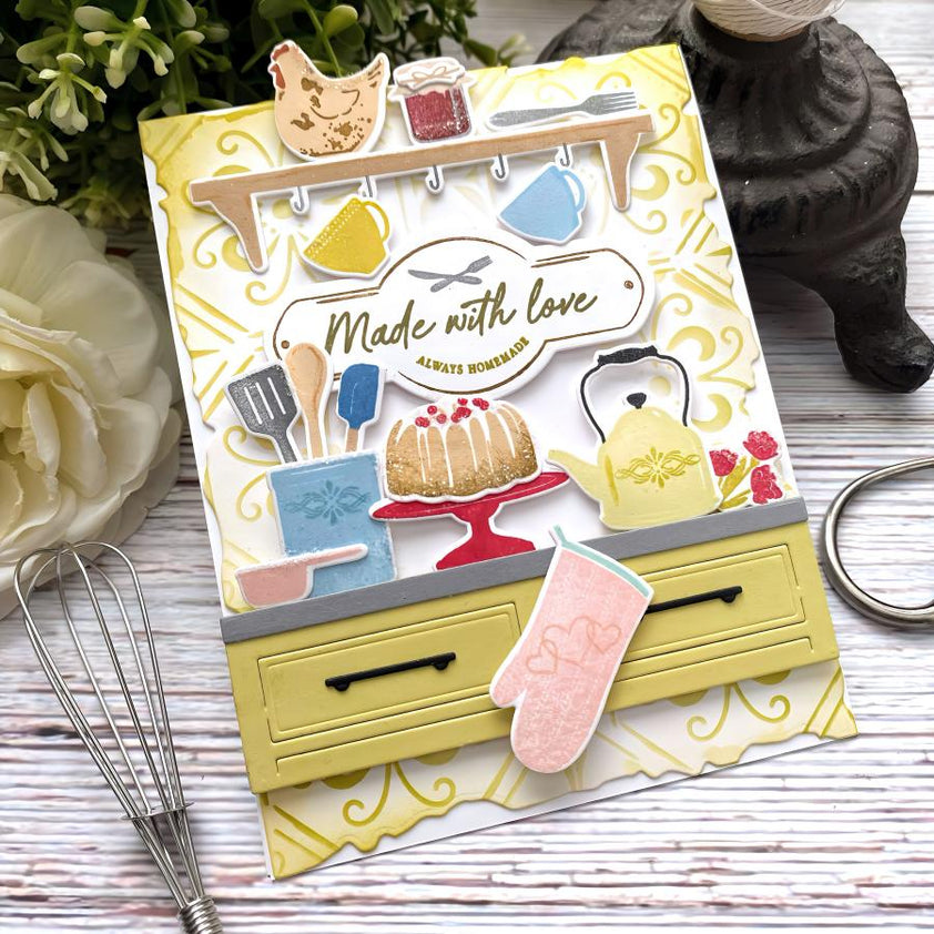 Papertrey Ink Mom's Kitchen Dies pti-0925 – Simon Says Stamp