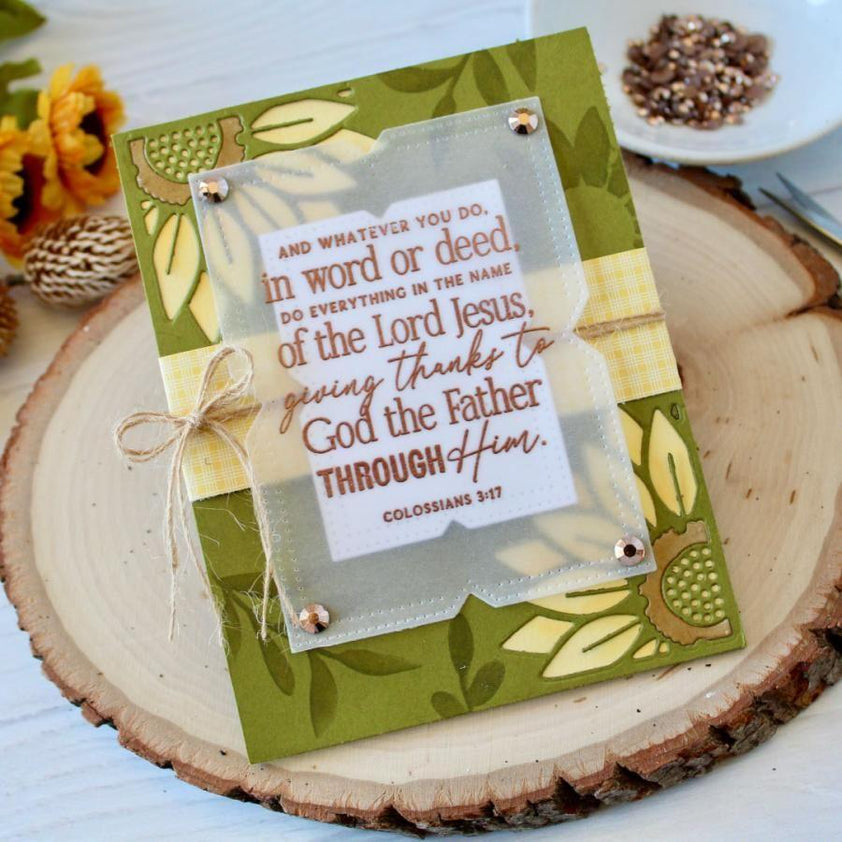 Papertrey Ink Reflections August Clear Stamp 1600 – Simon Says Stamp