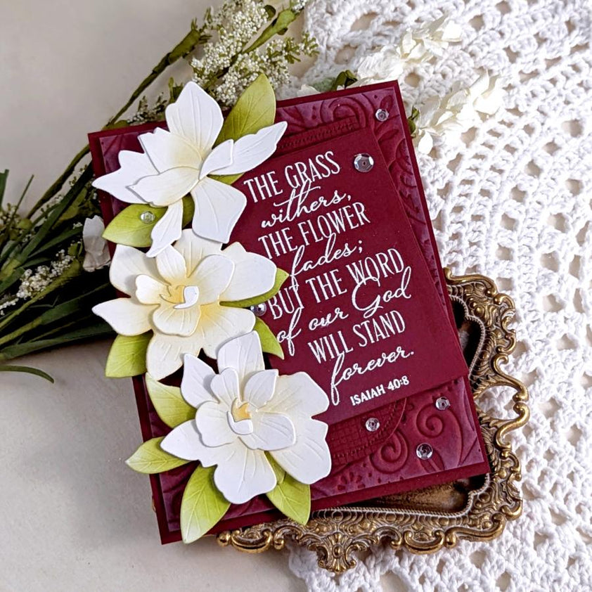 Papertrey Ink Reflections Isaiah 40 Clear Stamp and Die Set – Simon ...