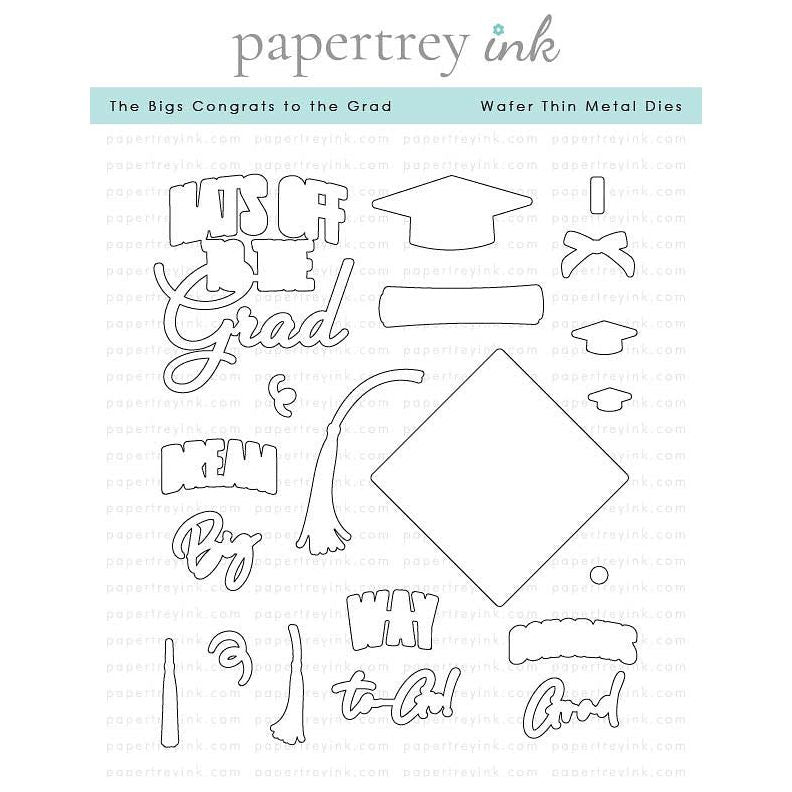 Papertrey Ink The Bigs Congrats To The Grad Dies pti-0926 – Simon Says ...