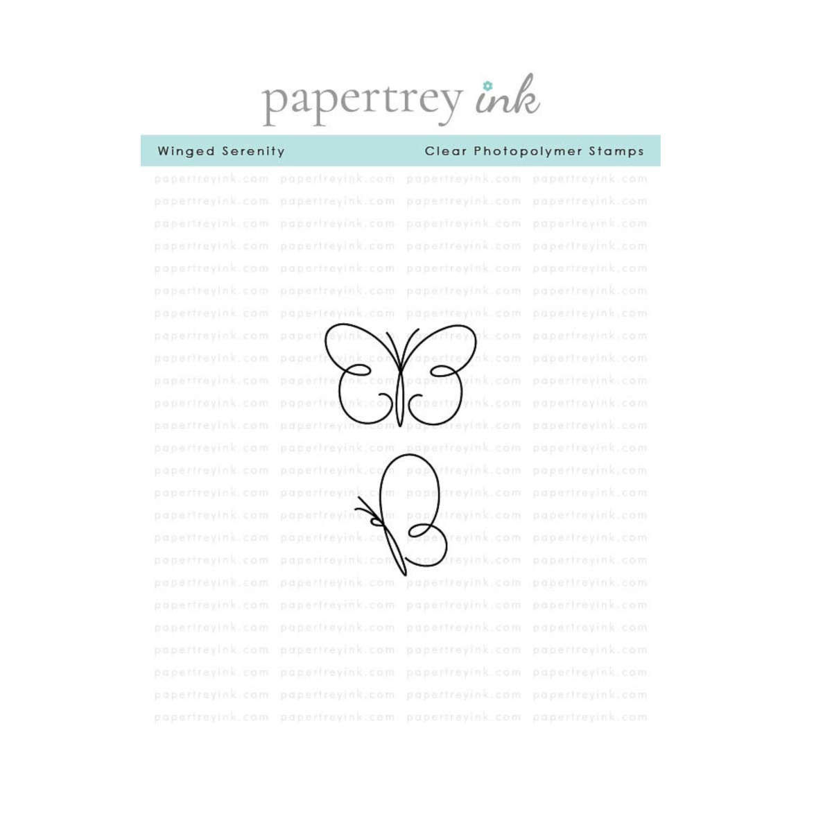 Papertrey Ink Winged Serenity Clear Stamps 1647 – Simon Says Stamp