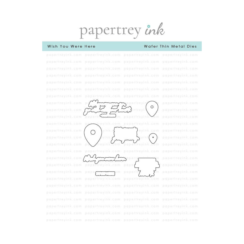 Papertrey Ink Wish You Were Here Dies pti-0959 – Simon Says Stamp