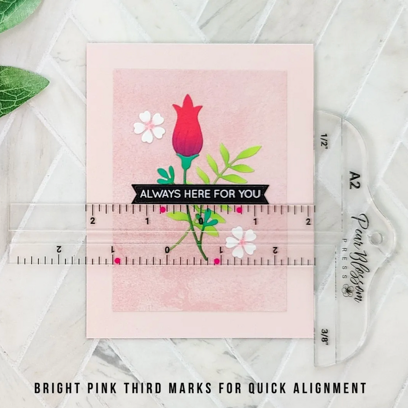 Pear Blossom Press T-Square Ruler A2 24682 – Simon Says Stamp