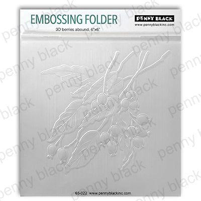 Penny Black 3D Berries Abound Embossing Folder 65-022 – Simon Says Stamp