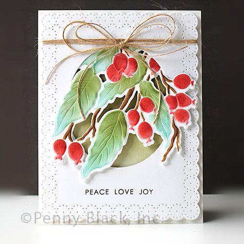 Penny Black 3D Berries Abound Embossing Folder 65-022 – Simon Says Stamp