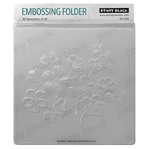 Penny Black 3D Blossoms Embossing Folder 65-029 – Simon Says Stamp