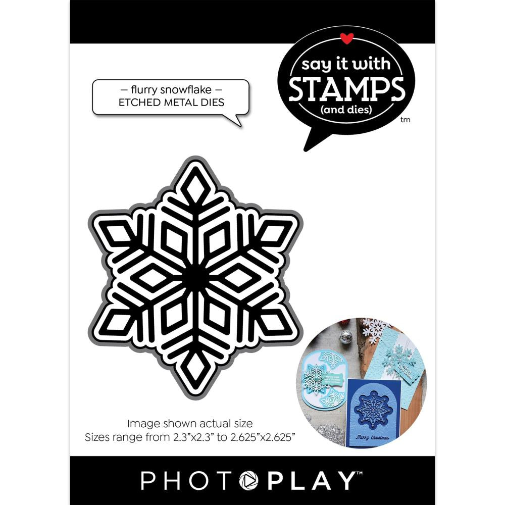 PhotoPlay Flurry Snowflake Dies sis4571* – Simon Says Stamp