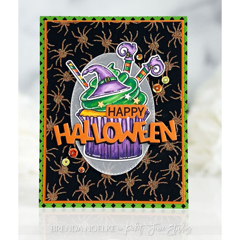 Picket Fence Studios Trick or Treat Halloween Word Die Set pfsd-423* – Simon Says Stamp