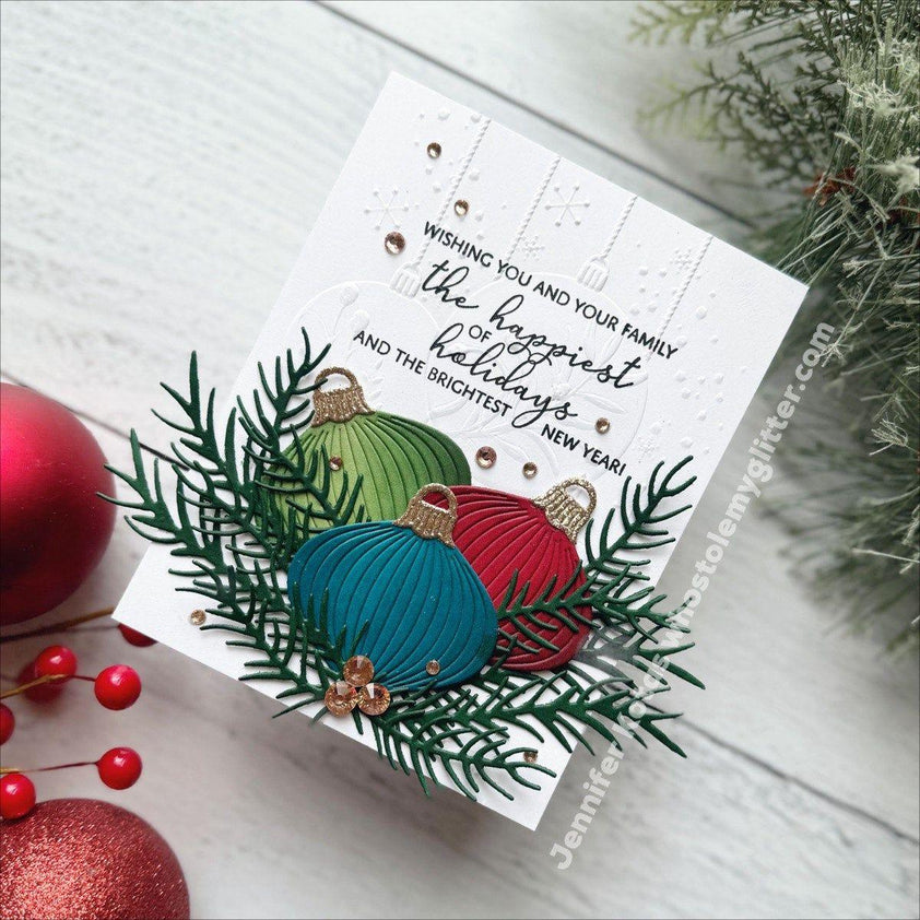Simon Says Stamp Pine Needle Cluster Wafer Die s950 Festive Fun